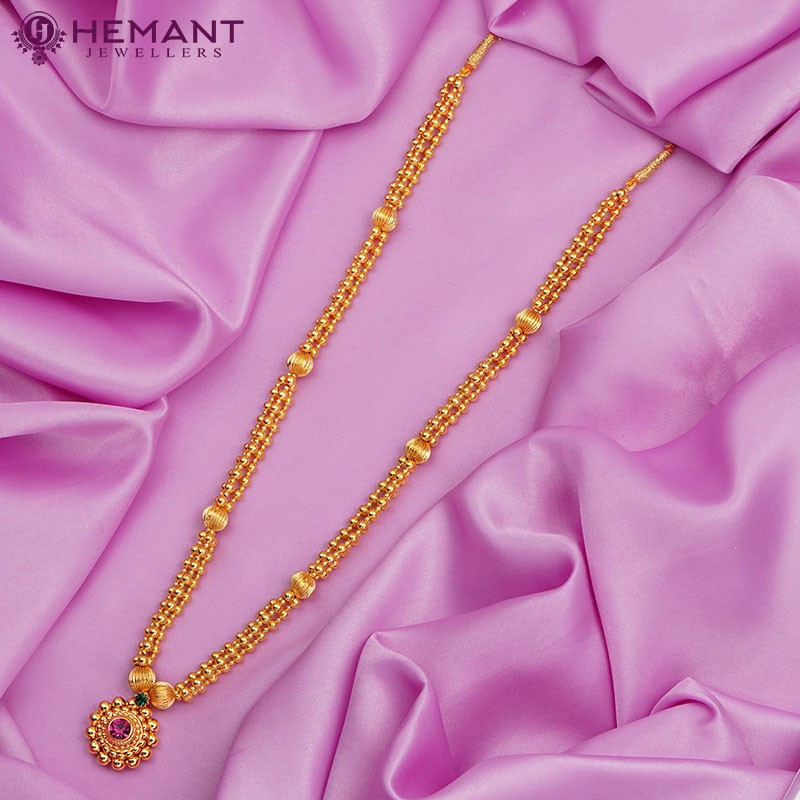 Traditional Maharashtrian Kolhapuri Tarboose Mala Saj 0-2-5 Long – itisaaj
